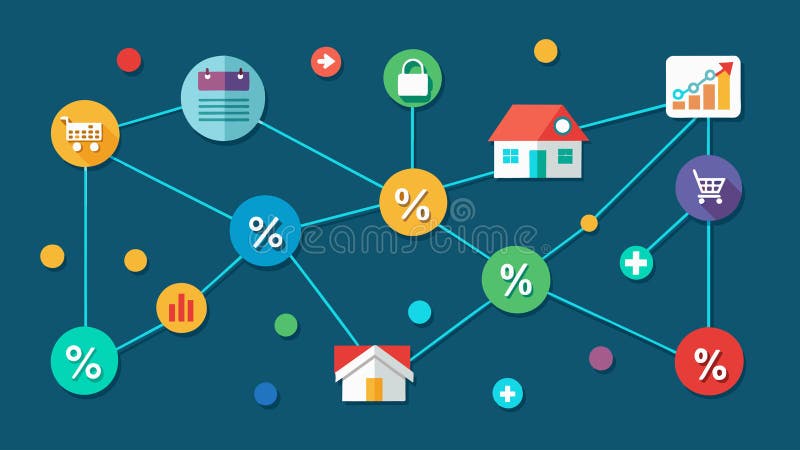 A Ter Plot Mapping Out the Correlation between Interest Rates and ...