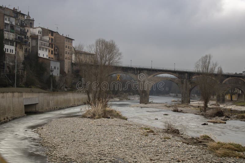 Ter river in Roda de Ter stock photo. Image of beautiful - 241675128