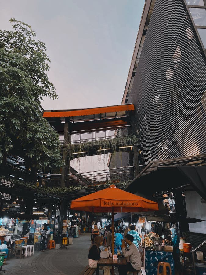 Teras Malioboro editorial stock photo. Image of place - 266297318