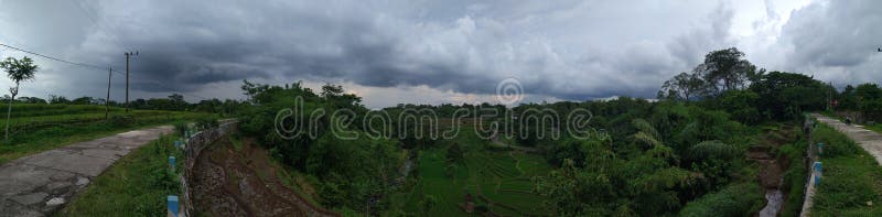 Terasering stock image. Image of terasering, indonesia - 80907383