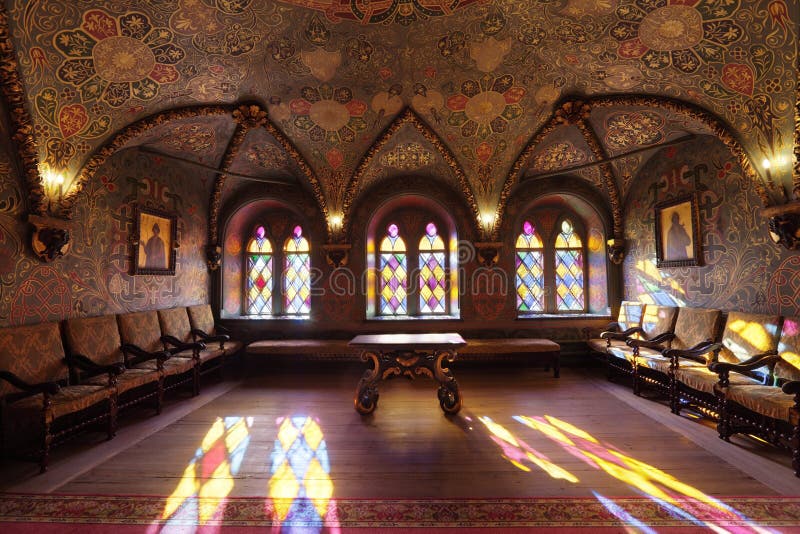 Grand Kremlin Palace Interior Stock Image - Image of grand, antiquarian ...