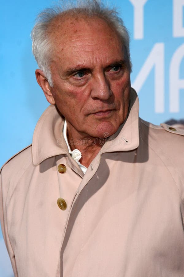 Terence Stamp editorial image. Image of manns, arriving - 27157285