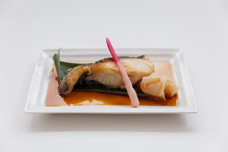 Teriyaki Sablefish : Fried Marinated Sable Fish with Teriyaki Sauce ...