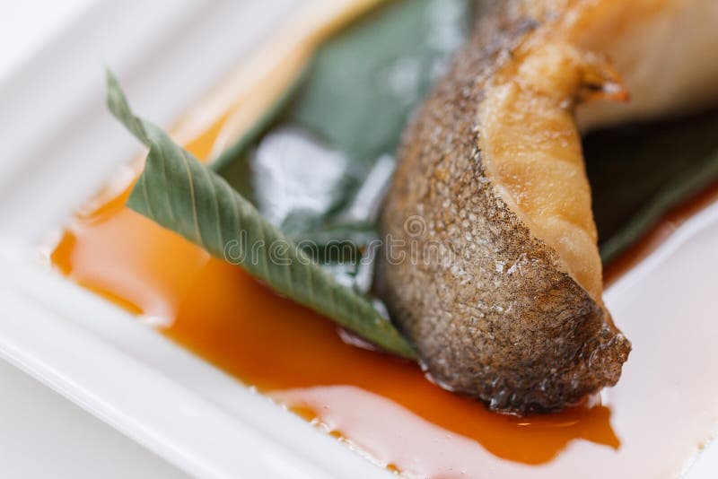 Teriyaki Sablefish : Fried Marinated Sable Fish with Teriyaki Sauce ...