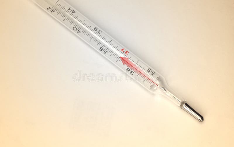 Termómetro foto de archivo. Imagen de humano, detalles - 28493648