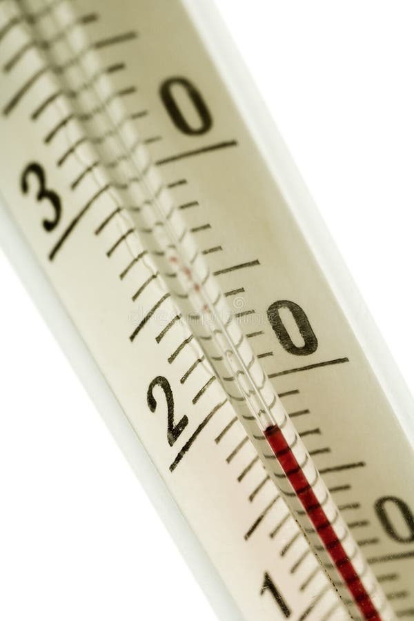 Termómetro imagen de archivo. Imagen de temperatura, primer - 4226177