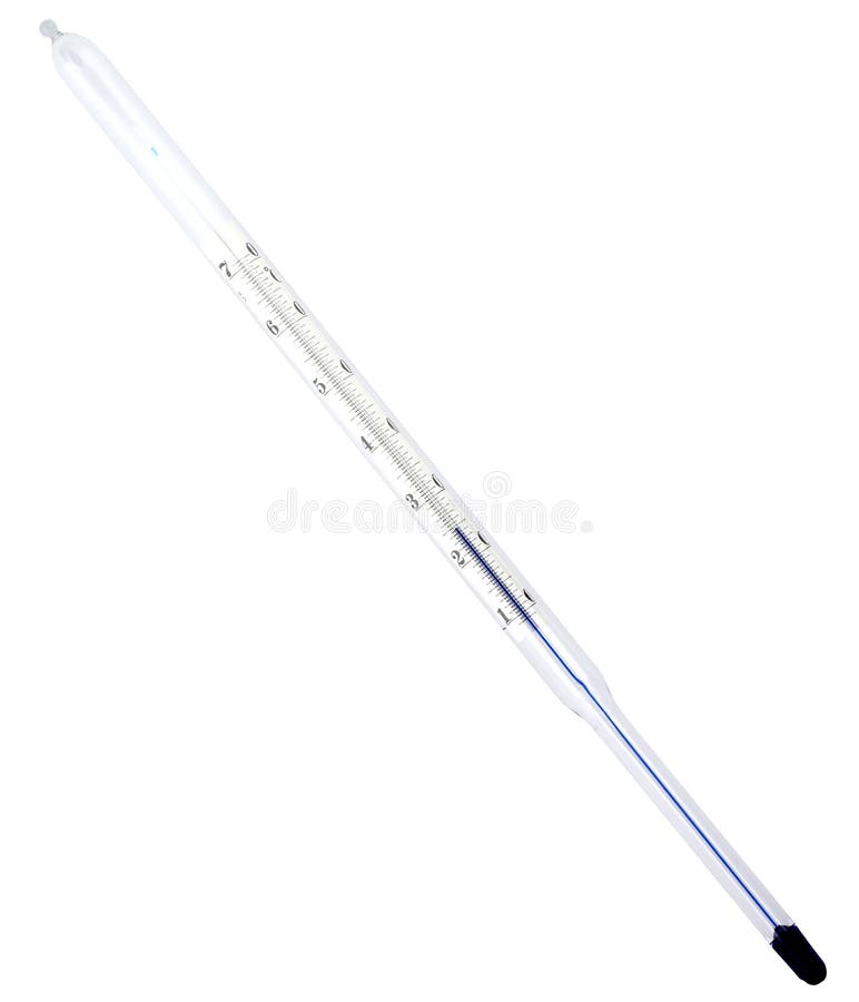 Termómetro Grande Del Laboratorio Foto de archivo - Imagen de salud ...