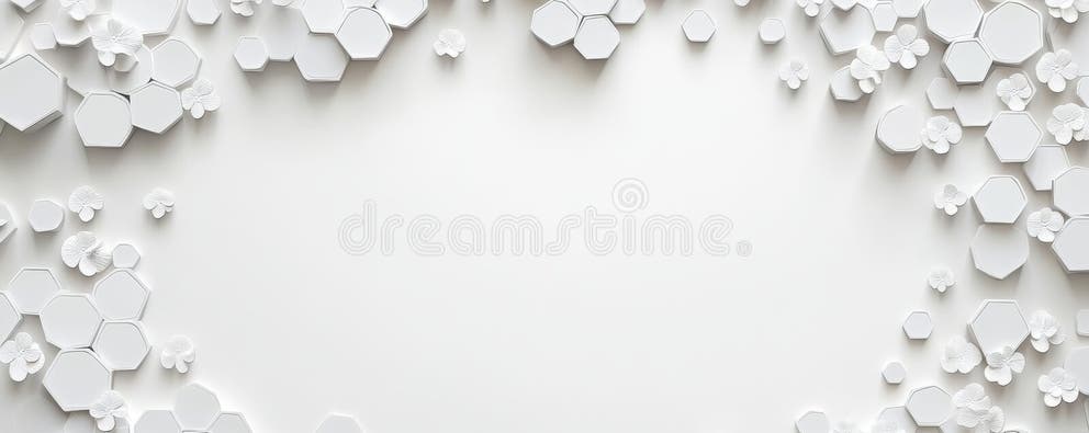 The Term Abstract Grayscale Hexagonal Pattern with Depth and Texture ...