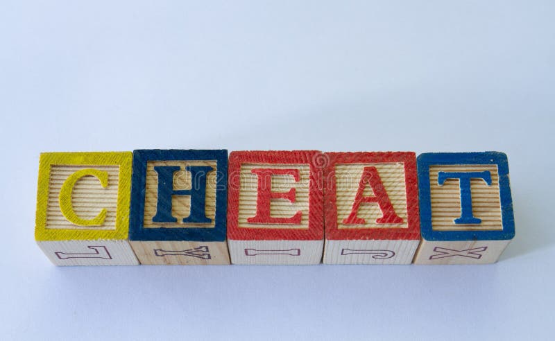 The word cheat stock illustration. Illustration of inform - 333767724