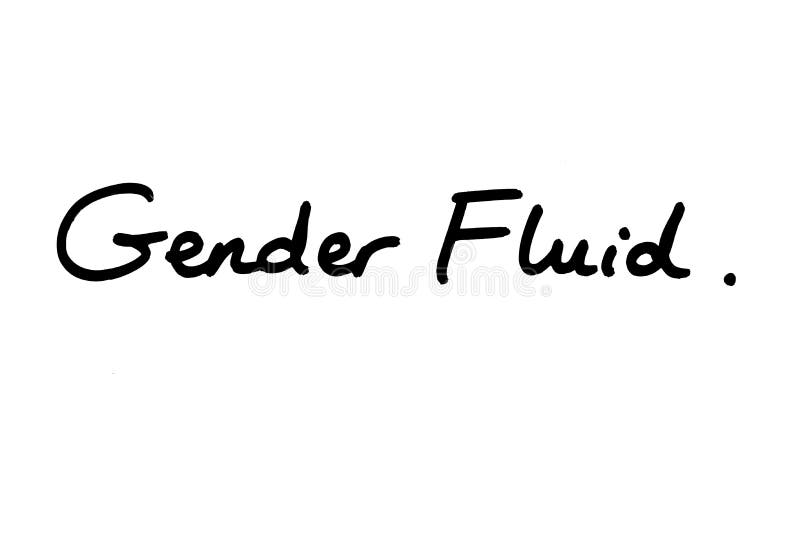 Gender Fluid Non Binary Pretty Femboy Drag Queen Stock Vector ...