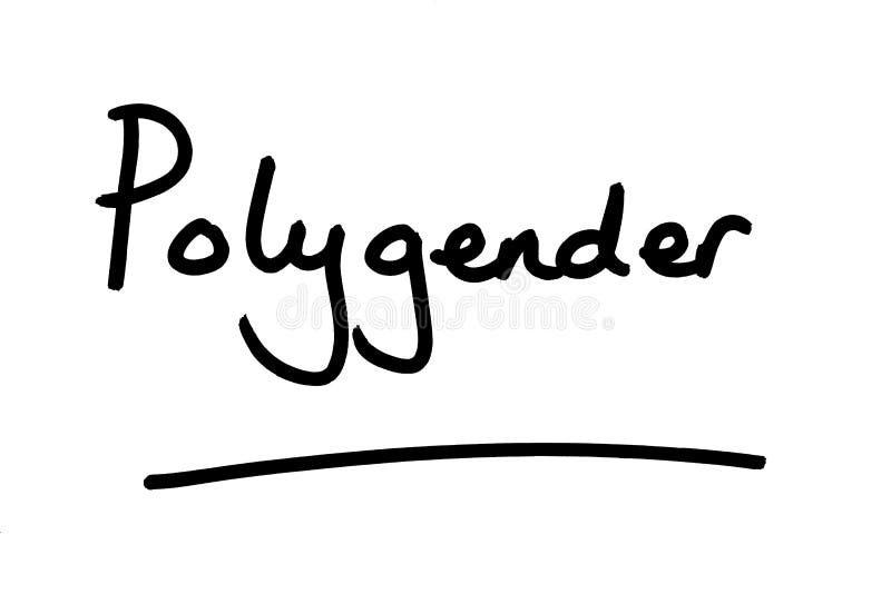 Polygender stock illustration. Illustration of together - 206855145