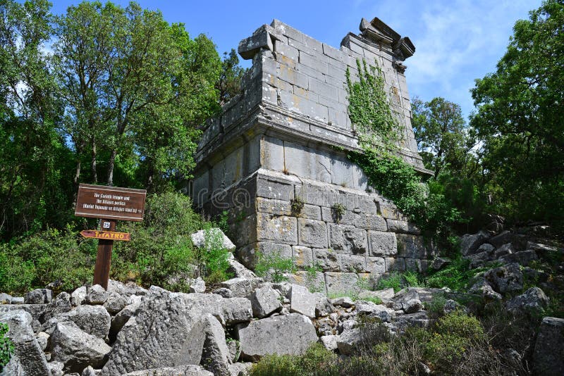 Termessos Ancient City - Antalya Stock Photo - Image of tourism ...