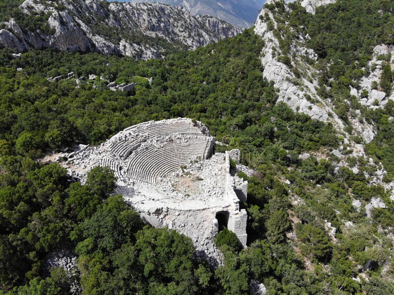 Termessos Ancient City - Antalya Stock Photo - Image of turkey ...