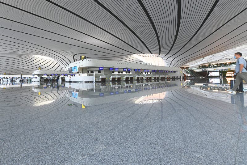 Architecture of Terminal Building of Daxing International Airport ... Architecture of Terminal Building of Daxing International Airport ...