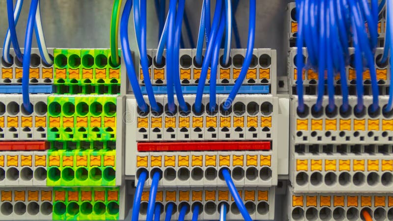 Terminal of Control . Control Panel Assembly with Wire and Terminal Box ...