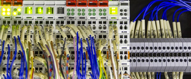 Terminal of Control . Control Panel Assembly with Wire and Terminal Box ...