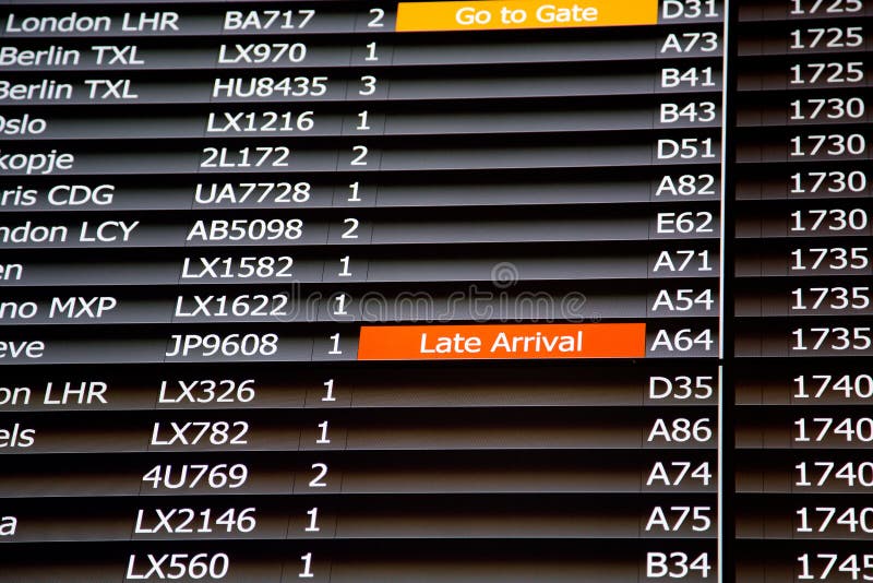 Terminal Info Board - 09 stock image. Image of business - 37261787