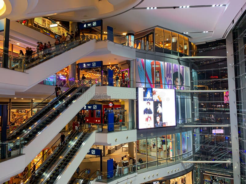 Terminal 21 Mall editorial stock photo. Image of design - 259259133