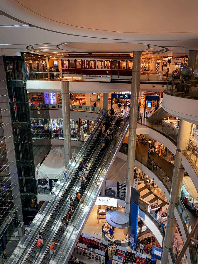 Terminal 21 Mall editorial stock photo. Image of famous - 259259143