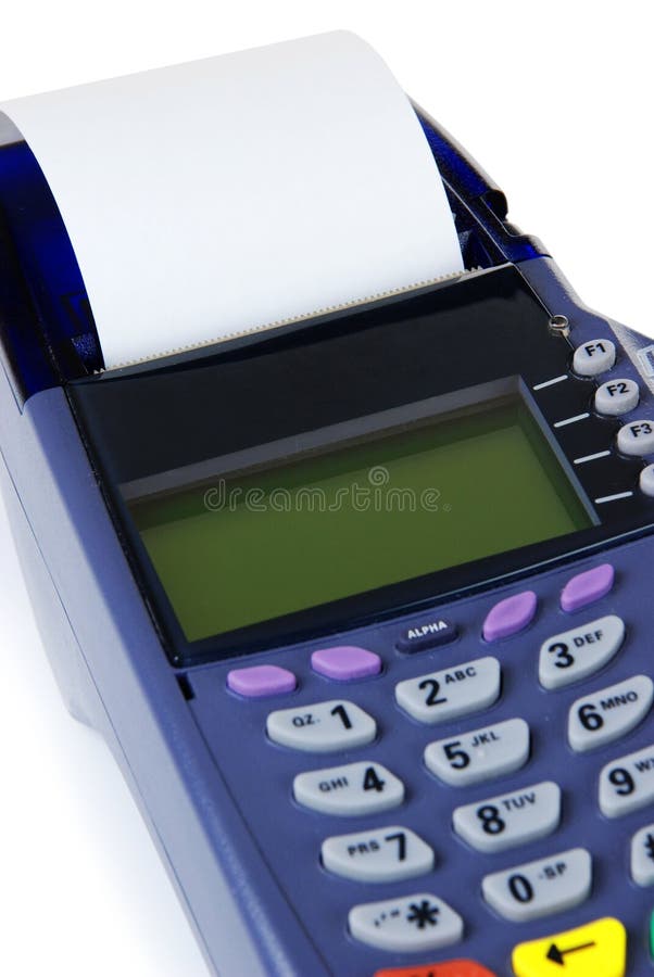 POS terminal stock image. Image of card, finance, destinations - 6278723