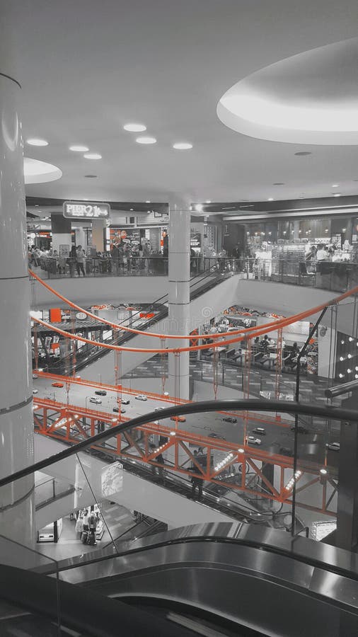 Terminal 21 shopping mall editorial stock image. Image of terminal ...