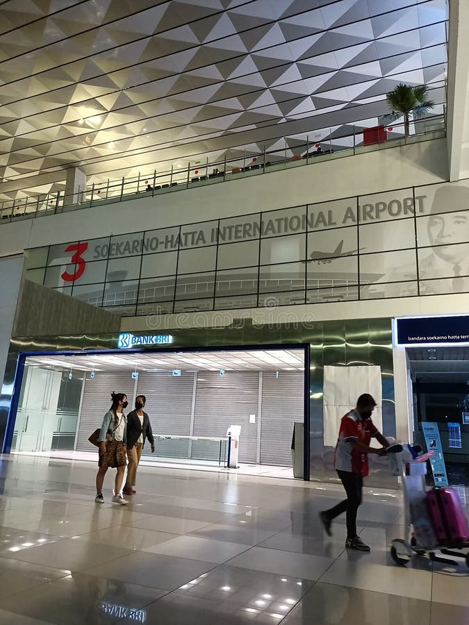 Terminal 3 Soekarno Hatta Airport Editorial Photography - Image of ...