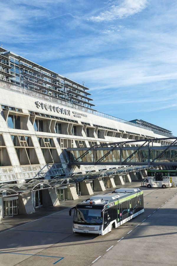 Terminal Stuttgart STR Airport in Germany Editorial Photo - Image of ...