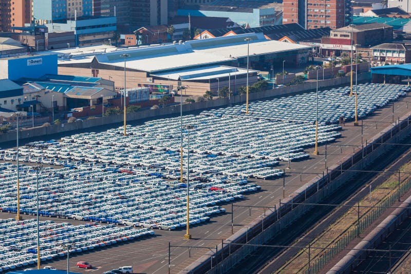 Terminal Van De Auto's De Nieuwe Invoer-uitvoer Redactionele Afbeelding ...