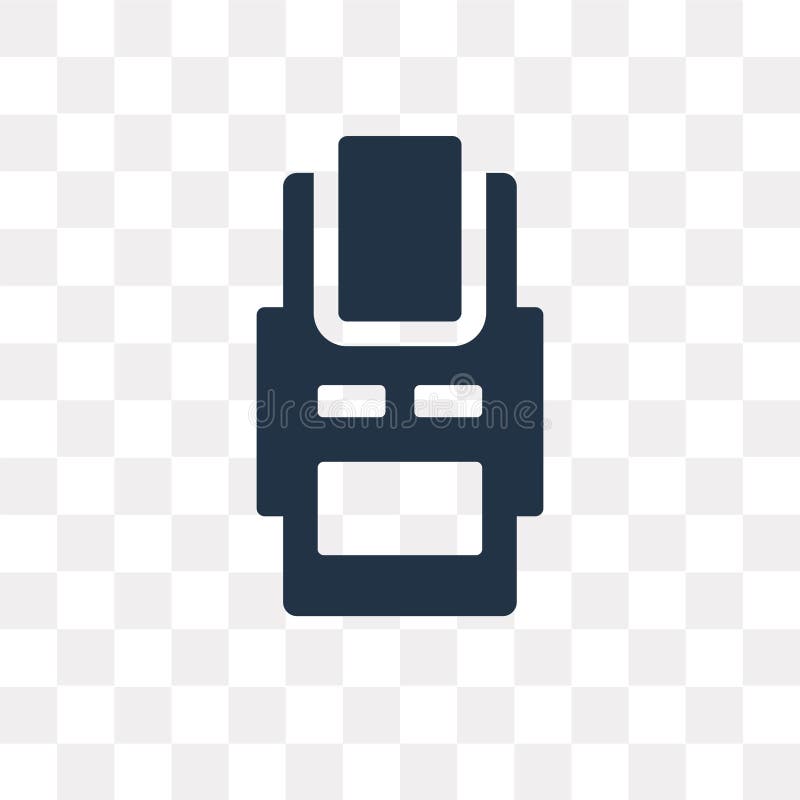 Terminal Vector Icon Isolated on Transparent Background, Terminal ...
