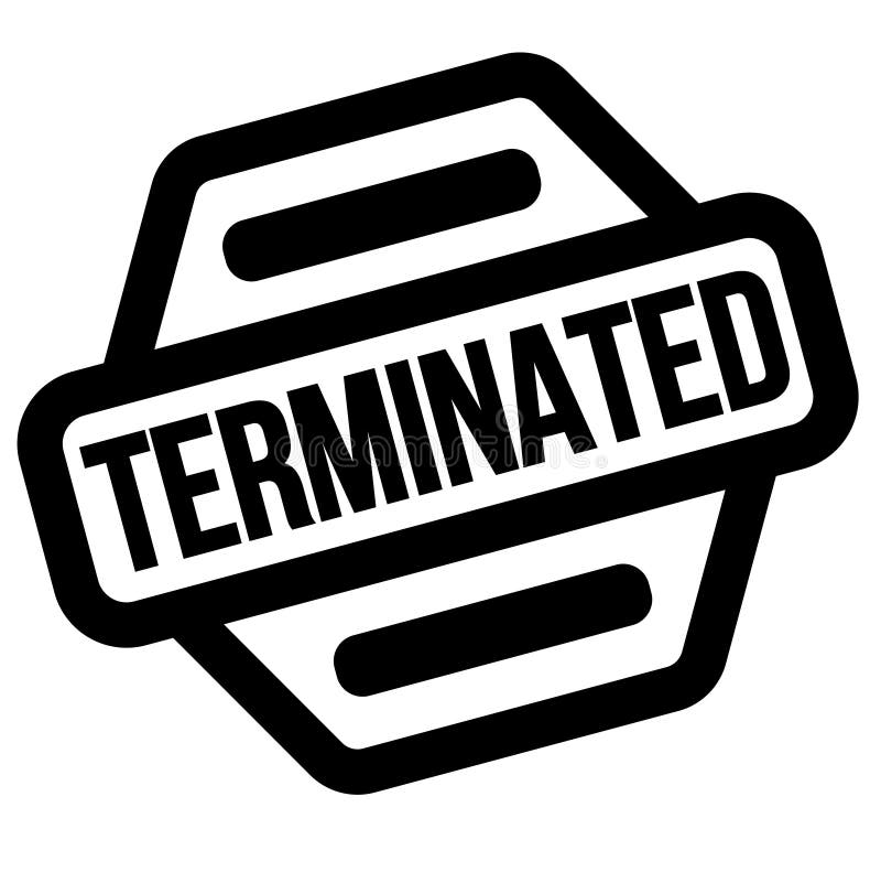 Termination Label Stock Illustrations – 261 Termination Label Stock ...