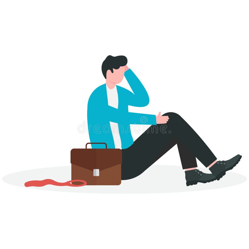 Terminated or Lay Off Employee. Being Unemployed or Fired from Work ...