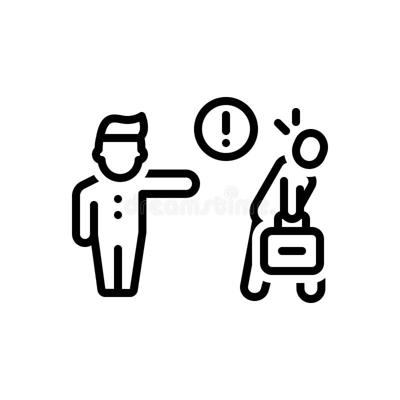 Icon Job Termination Stock Illustrations – 344 Icon Job Termination ...