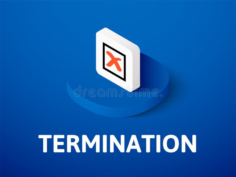 Termination Stock Illustrations – 2,422 Termination Stock Illustrations ...