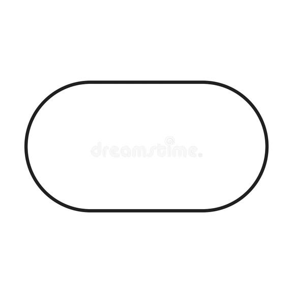 Terminator Flow Chart Shape Element for Process Layout Diagram ...