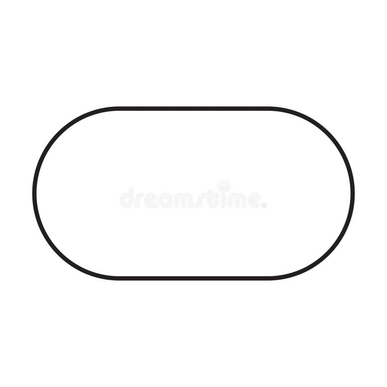 Terminator Flow Chart Shape Element for Process Layout Diagram ...