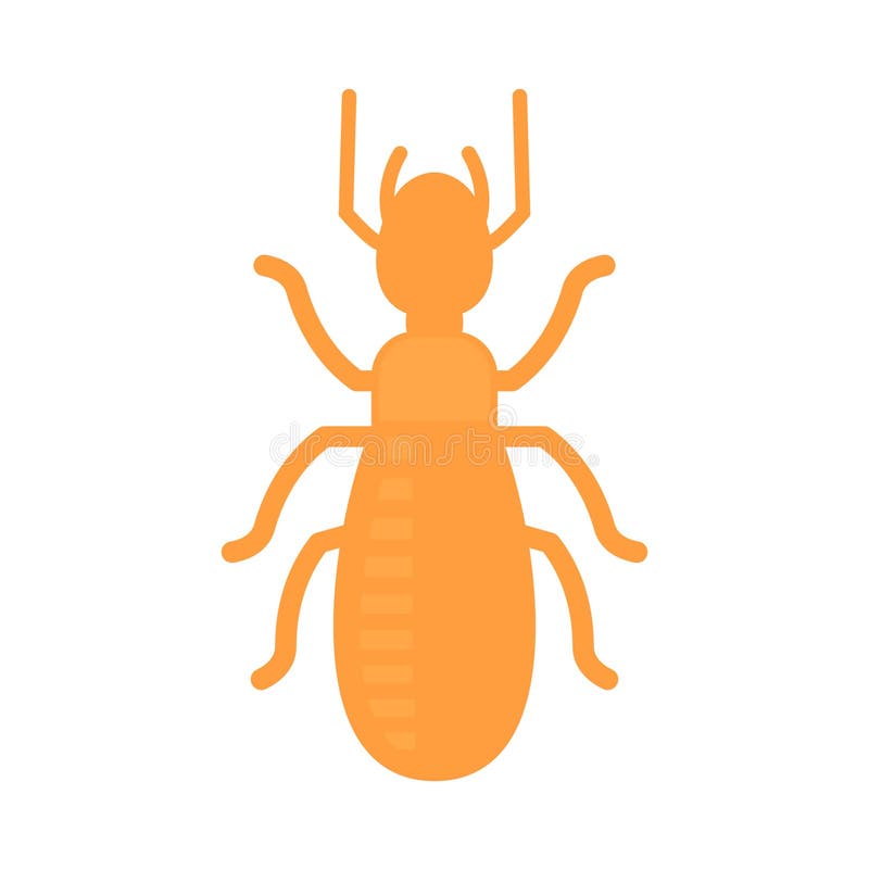 Termite Icon Design Flat Isolated Illustration Stock Vector ...