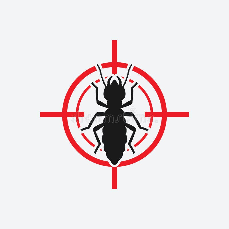 Termite stock vector. Illustration of graphic, vector - 9595513