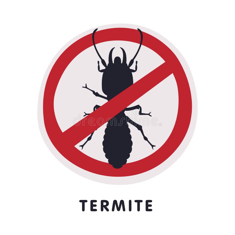 Termite, Ant. Pest Control Icons Set. Vector Illustration Stock Vector ...