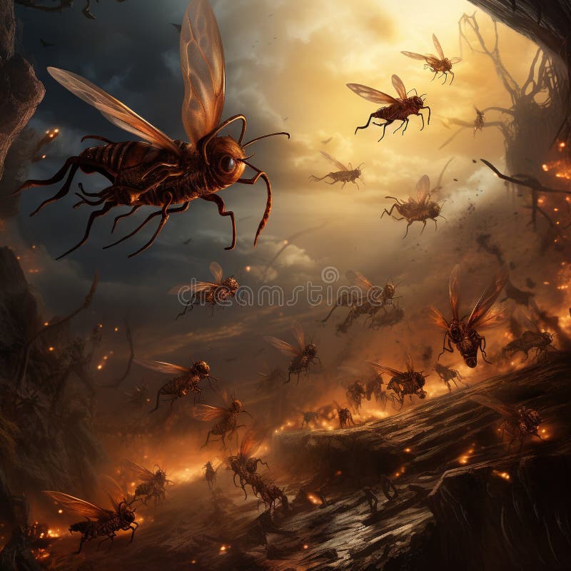 Flying Ants are One of the Most Mysterious Creatures on Earth. Stock ...