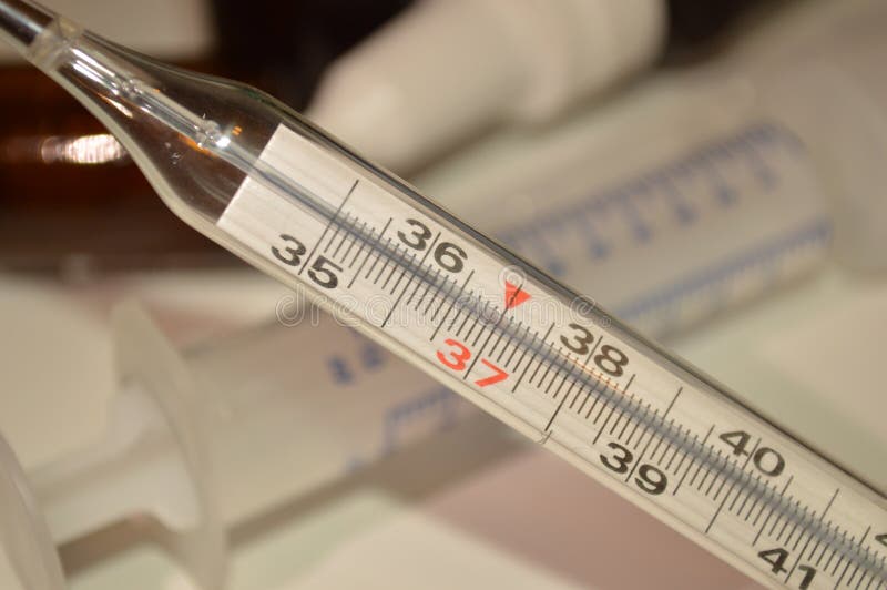 Thermometer Temperature Medicine Stock Image - Image of thermometer ...