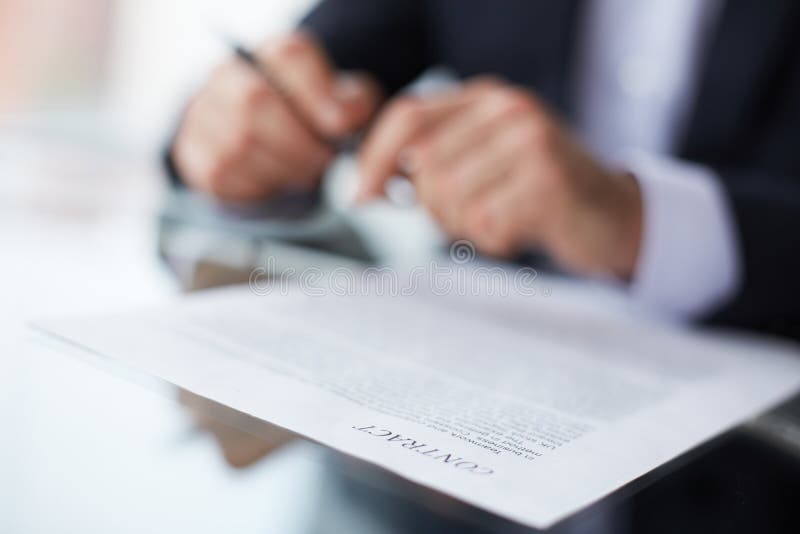 New contract stock image. Image of companionship, collaboration - 31601367