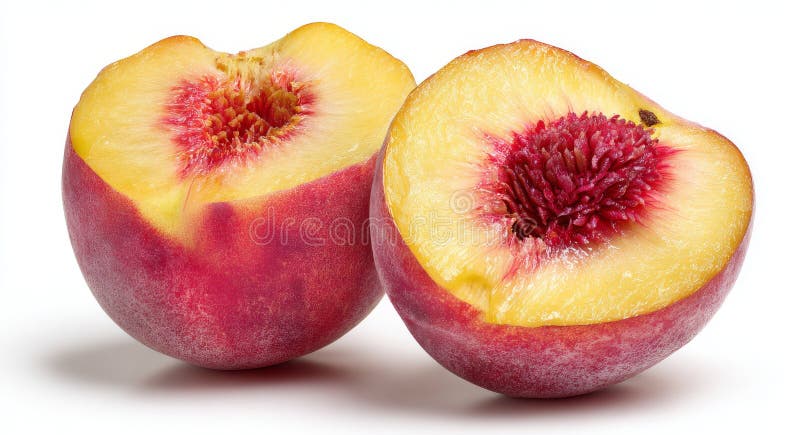 The Terms Peach, Peaches, Fruit, and the Image of Two Halves of a Fresh ...