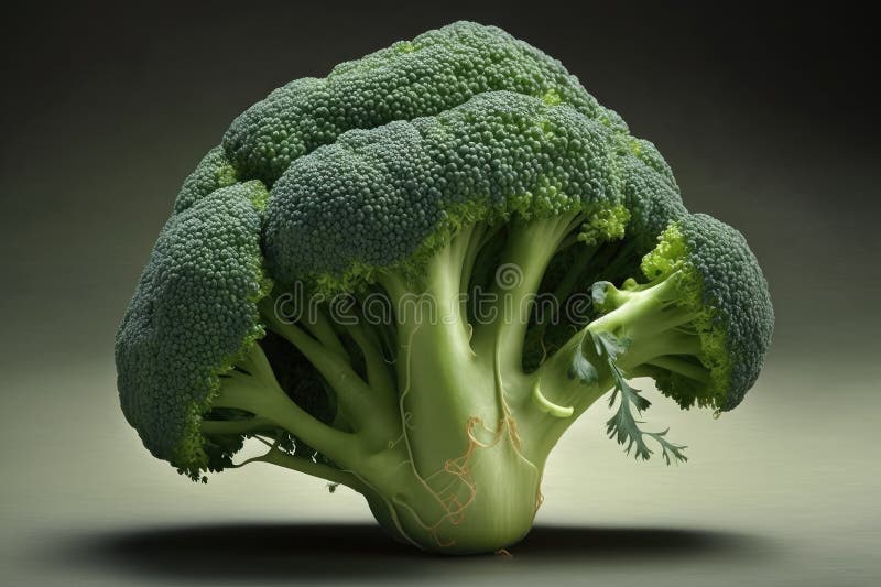 In Terms of Plant Foods, Broccoli is among the Best Stock Illustration ...