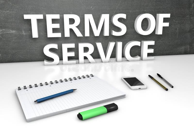 Terms of Service stock illustration. Illustration of term - 147218813