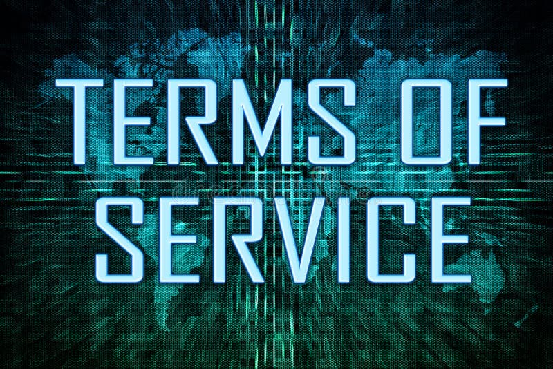 Terms of Service stock illustration. Illustration of business - 146560673