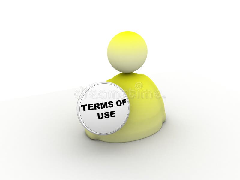 Terms of usage stock illustration. Illustration of grungy - 109395733