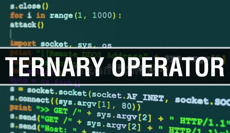 Ternary Operator Concept with Random Parts of Program Code. Ternary ... Ternary Operator Concept with Random Parts of Program Code. Ternary ...