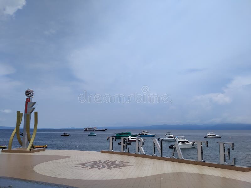 Ternate landmark stock photo. Image of view, ternate - 272956666