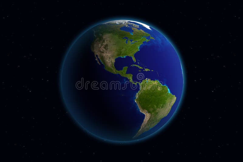 Terra - América ilustração stock. Ilustração de argentina - 1376314