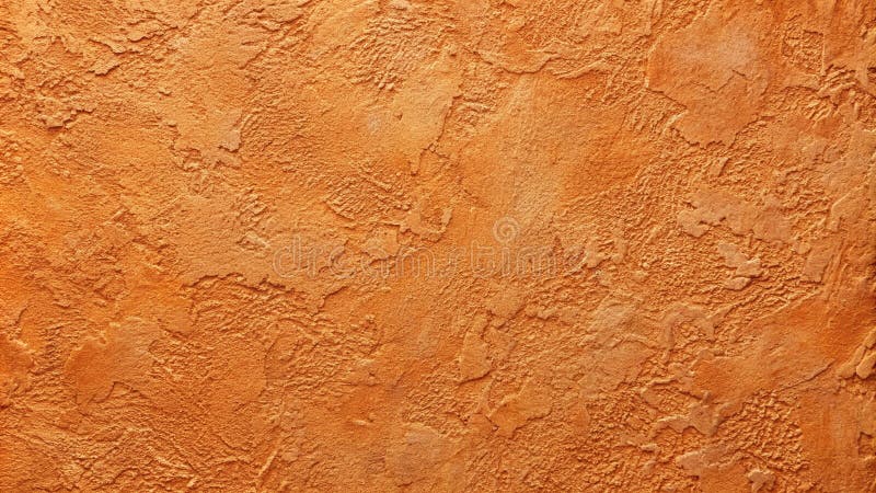 Terra Cotta Colored Venetian Plaster Texture Applied on a Wall ...